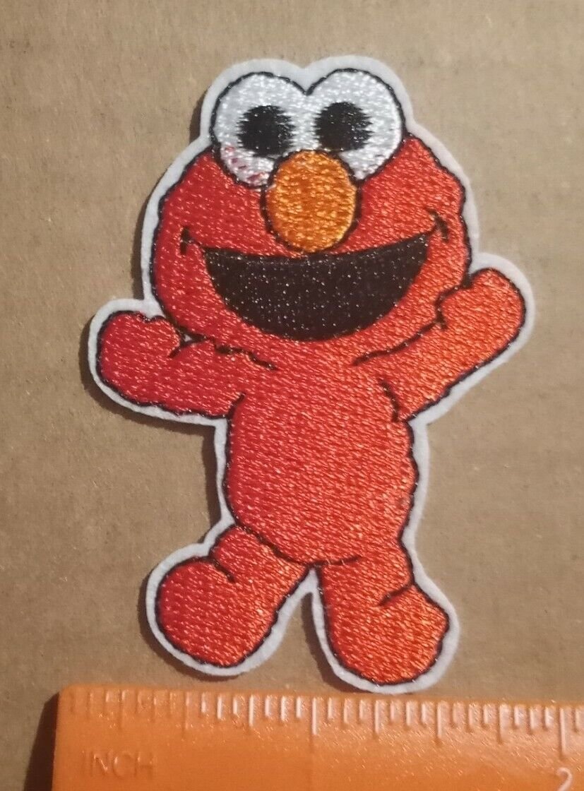 Elmo - Sesame Street - embroidered Iron on patch