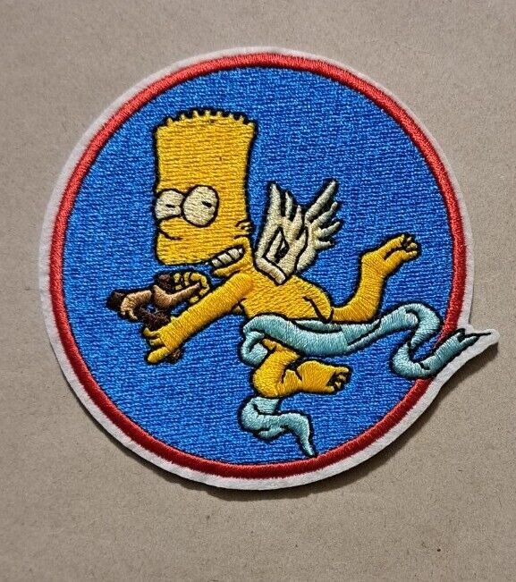 Bart Simpson - The Simpsons - embroidered Iron on patch
