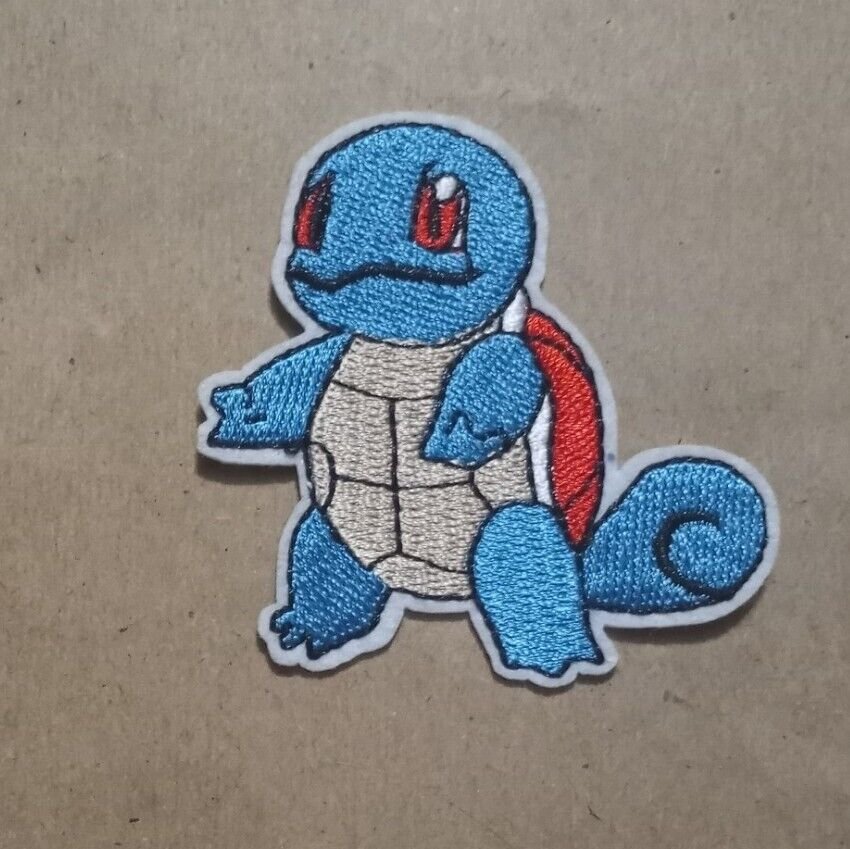 Squirtle - Pokemon - embroidered Iron on patch