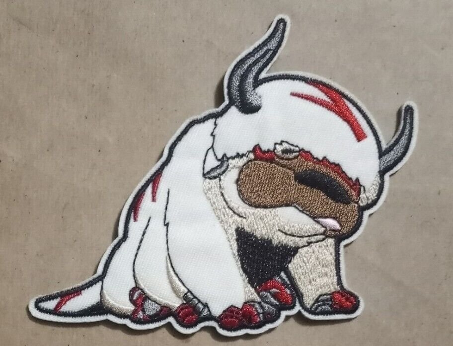 Appa - Avatar: The Last Airbender - embroidered Iron on patch