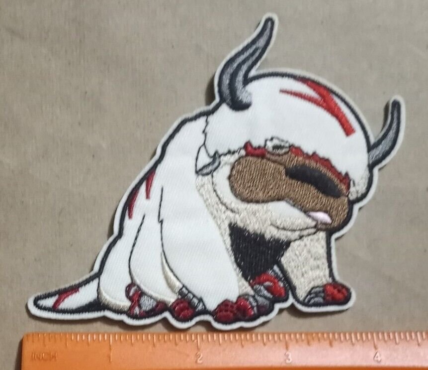 Appa - Avatar: The Last Airbender - embroidered Iron on patch