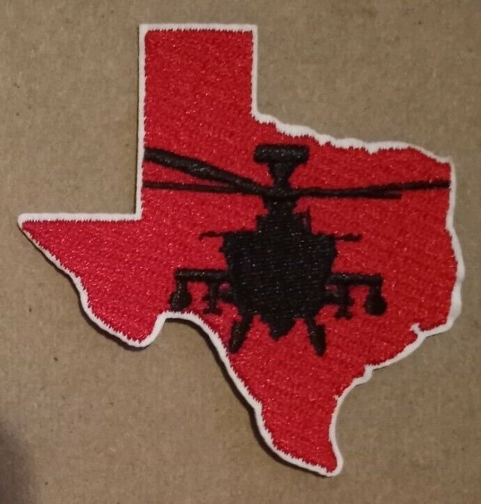 Texas embroidered Iron on patch