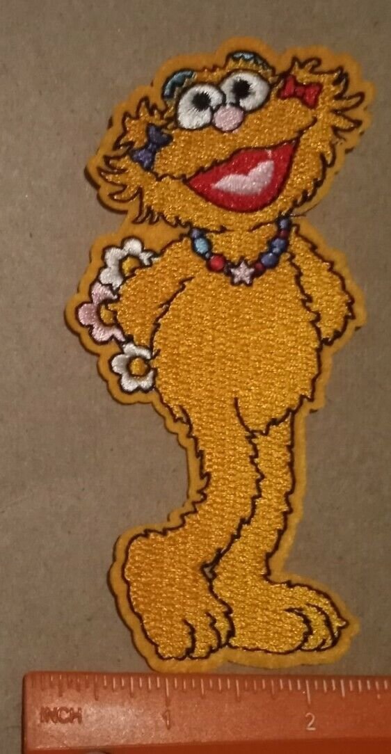 Zoe - Sesame Street - embroidered Iron on patch