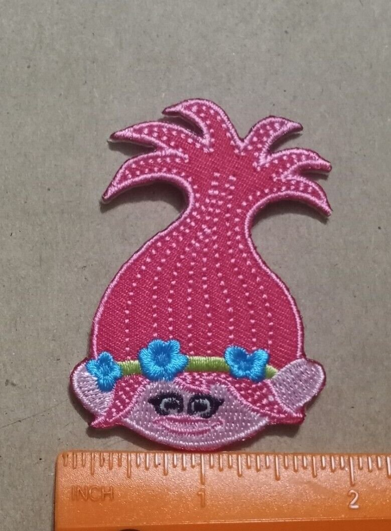 Trolls Movie embroidered Iron on patch