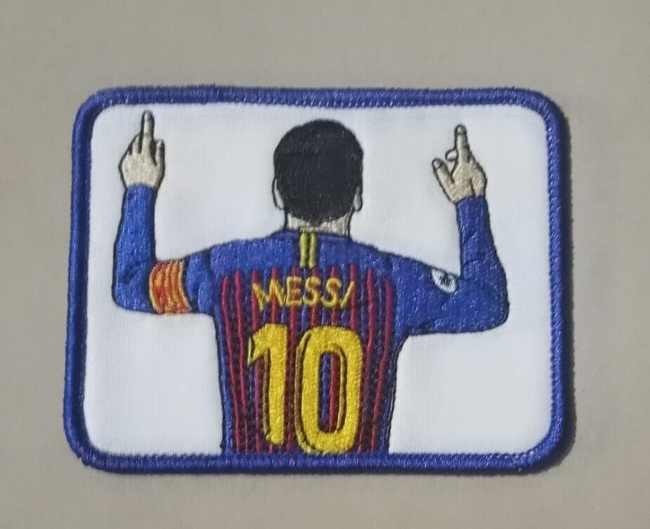 Lionel Messi #10 embroidered Iron on patch