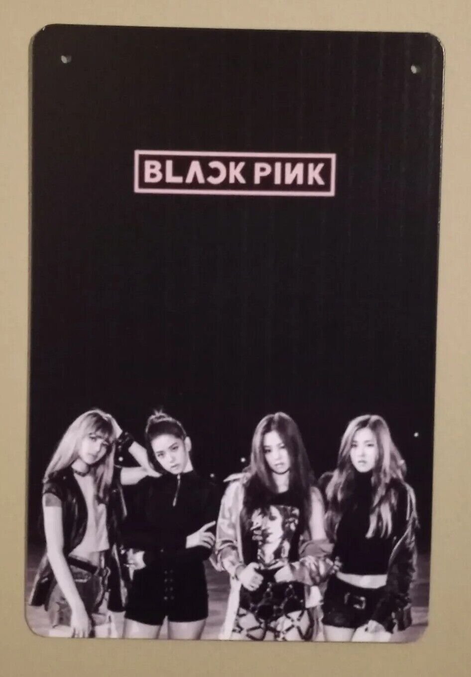Blackpink - metal hanging wall sign