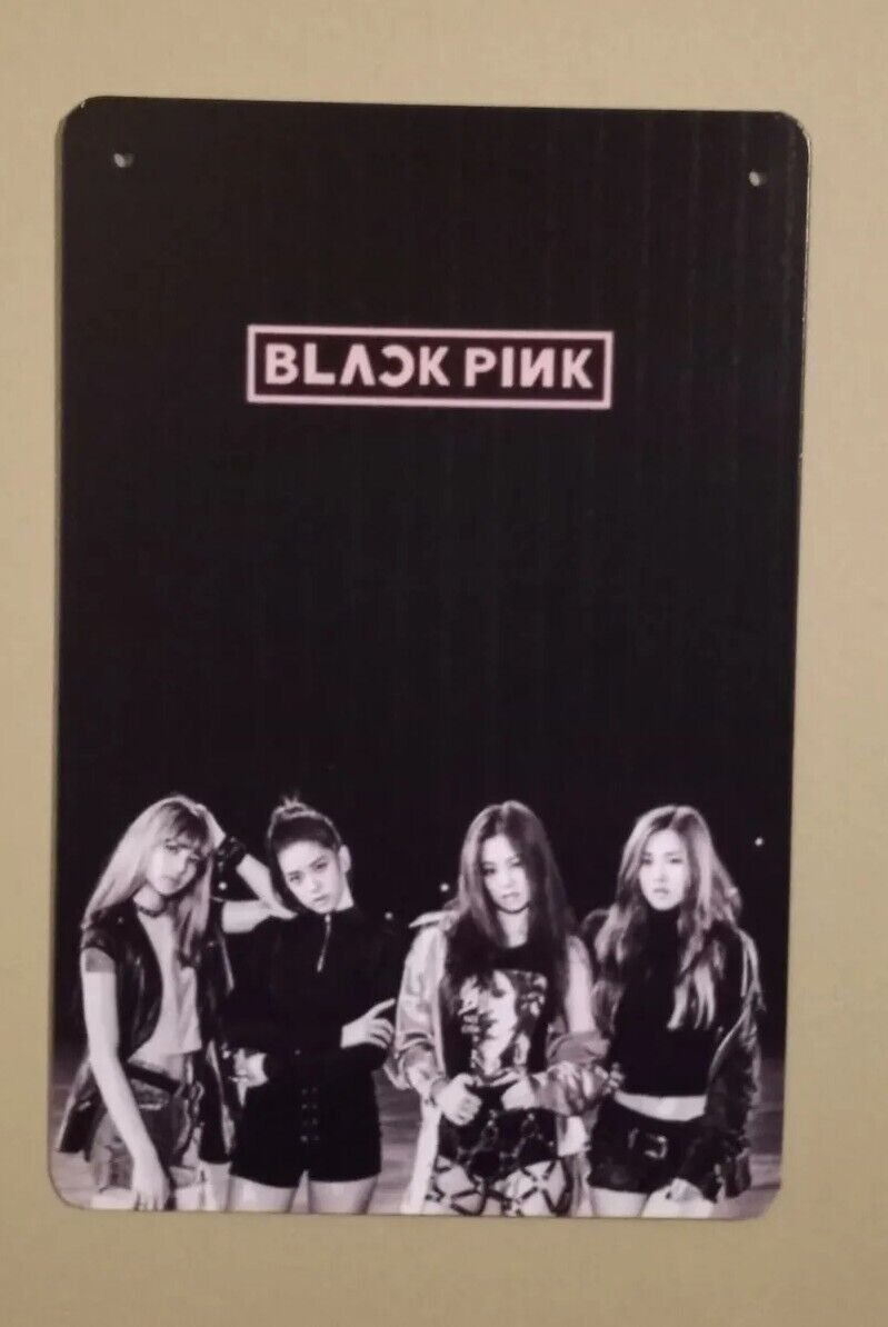 Blackpink - metal hanging wall sign