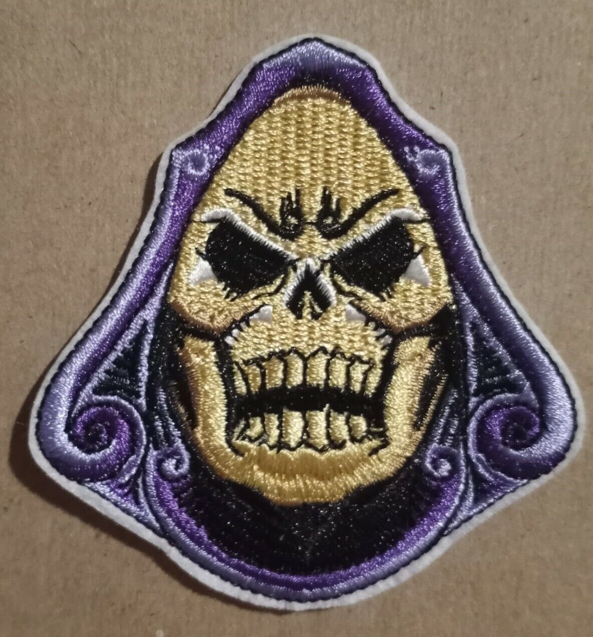 Masters of the Universe Skeletor embroidered Iron on patch