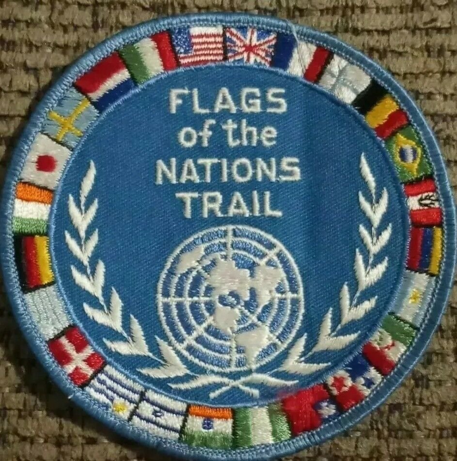 Boy Scouts - Flags Of The Nations Trail - BSA Patch