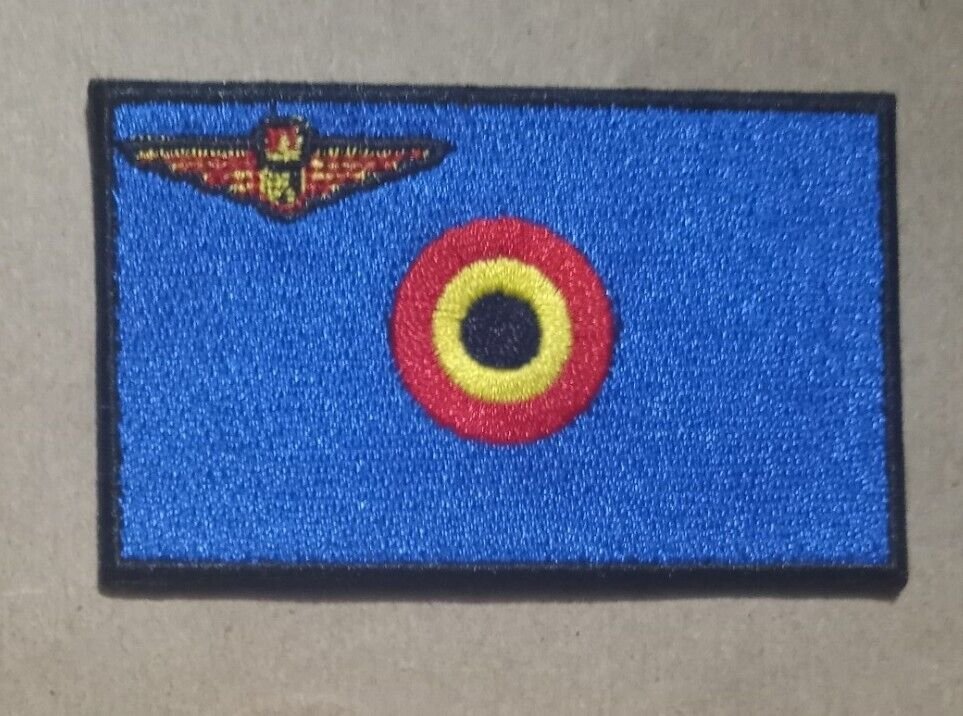 Belgian Air Force Flag embroidered Iron on patch