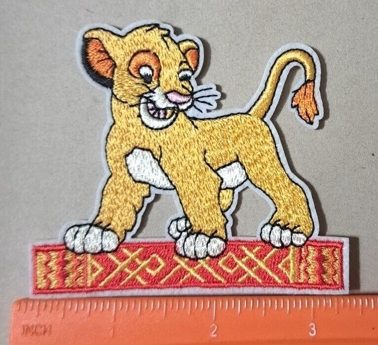 Simba - The Lion King - embroidered Iron on patch