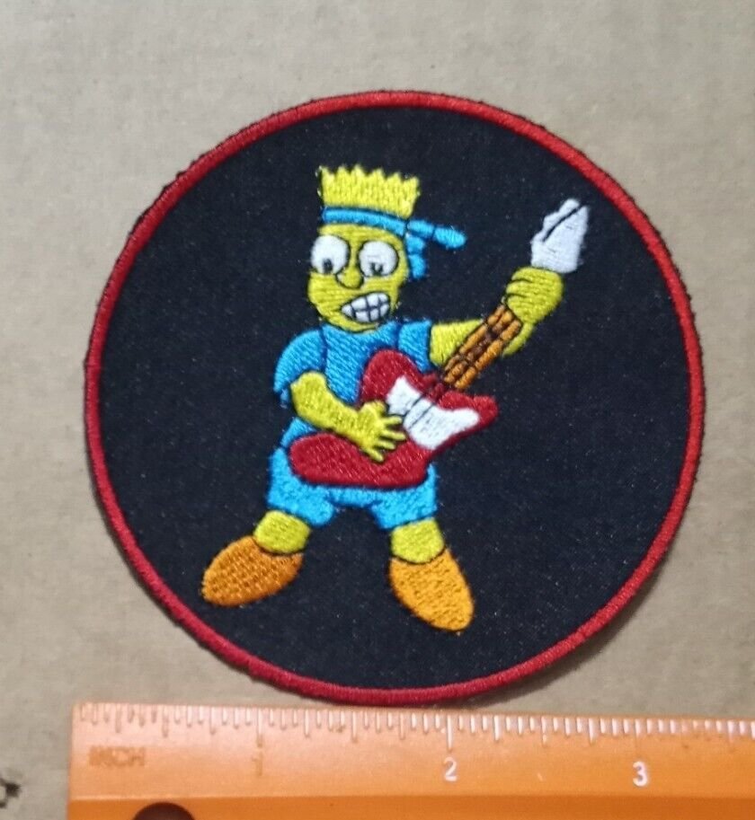 The Simpsons Bart Simpson embroidered Iron on patch