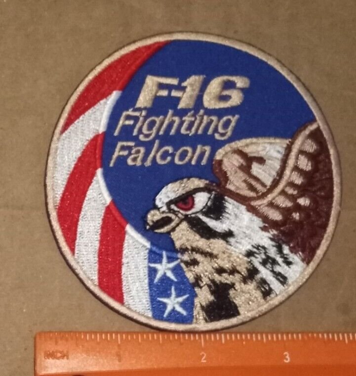 U.S. Air Force - F-16 Fighting Falcon - embroidered Iron on Patch