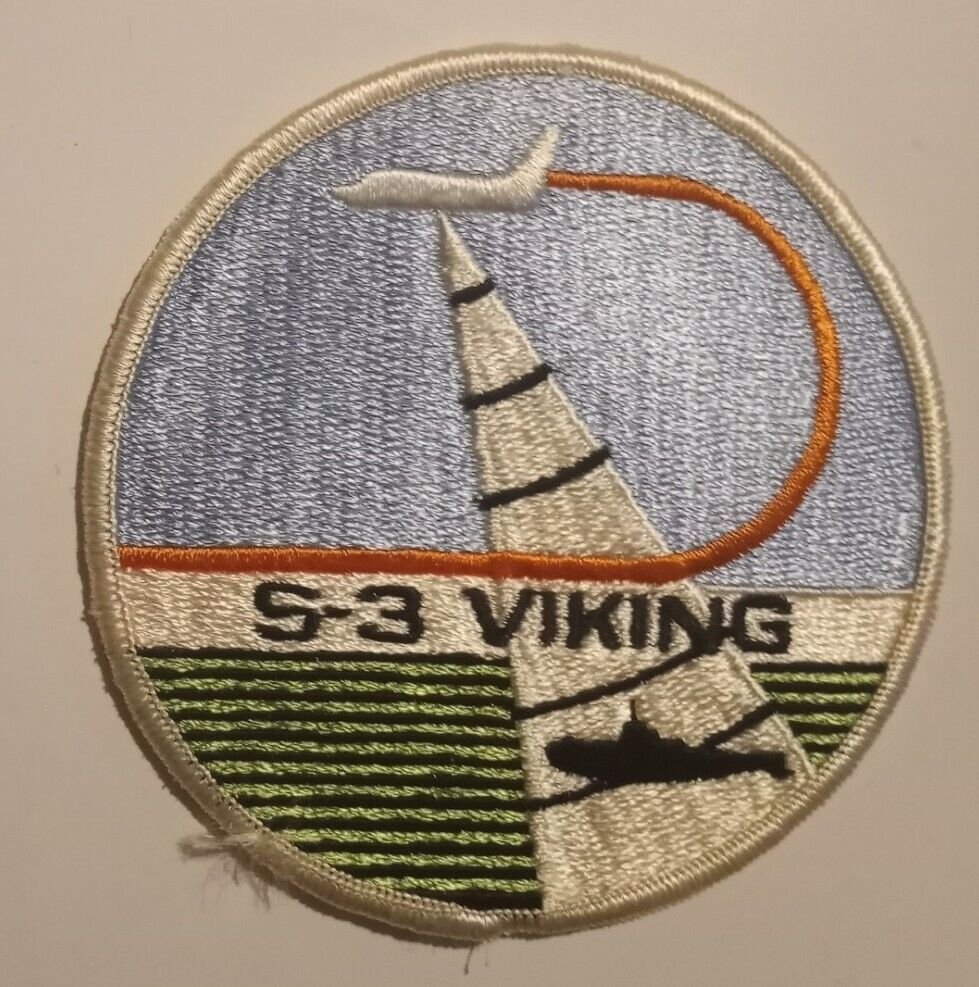 U.S. Navy - Lockheed - S-3 Viking - 1970s sew on cloth Patch