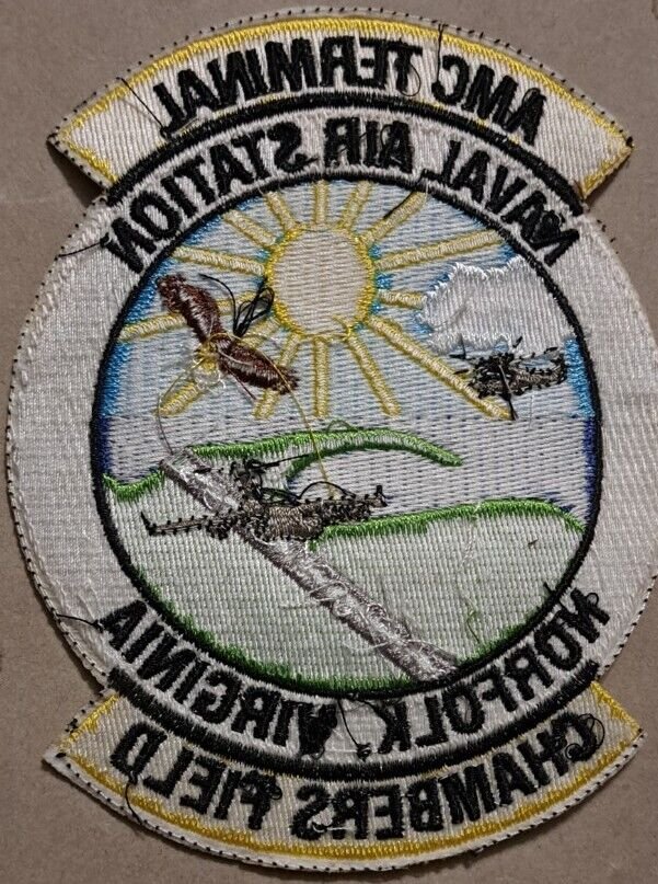 Naval Station Norfolk - AMC Terminal Chambers Field - sew on patch