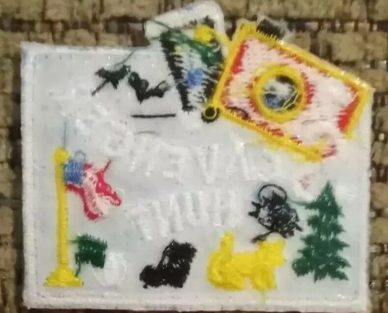 Girl Scouts - Scavenger Hunt - GSA Activity Fun Patch Guides / Brownies