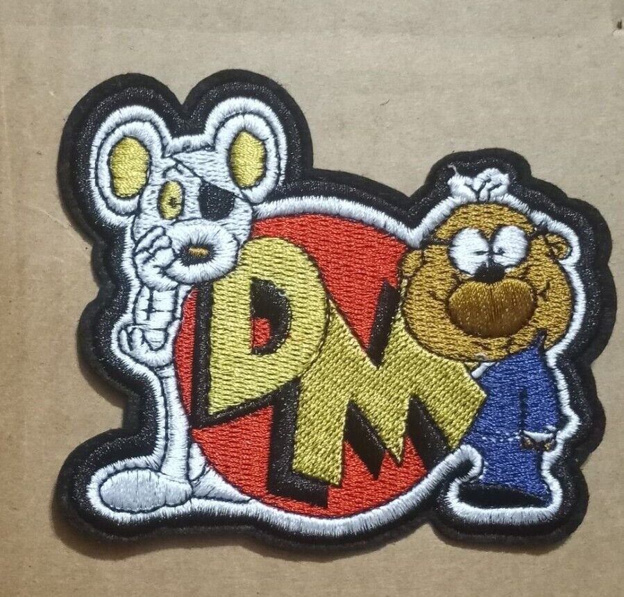 Danger Mouse embroidered Iron on patch