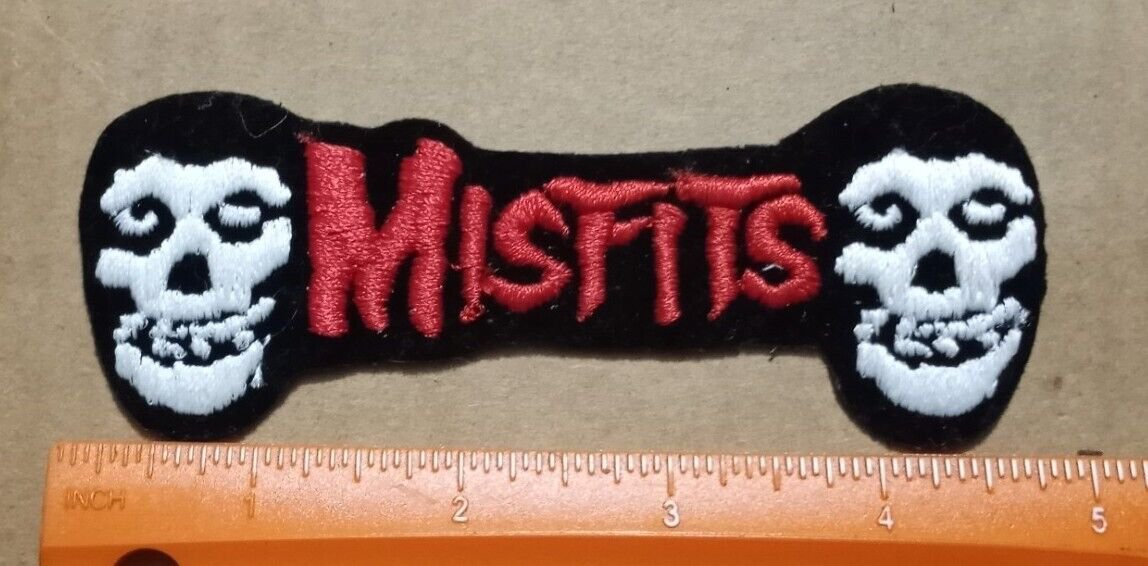 Misfits 1990s Embroidered Iron On Patch