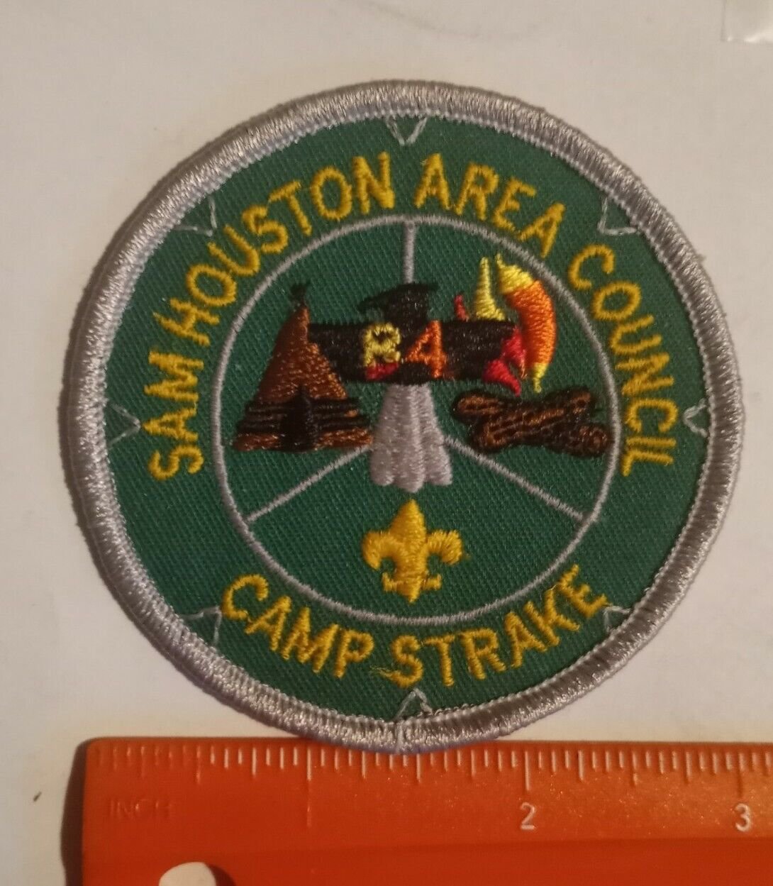 Sam Houston Area Council - 1984 Camp Strake - BSA patch