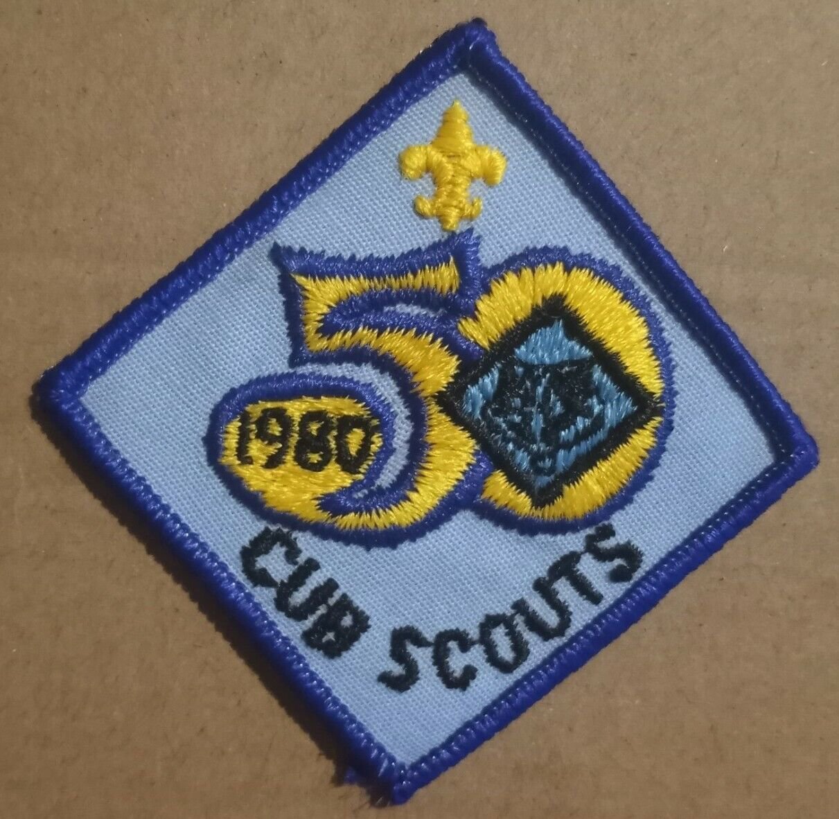 Cub Scouts - 1980 - 50th Cub Scout Anniversary - BSA Patch