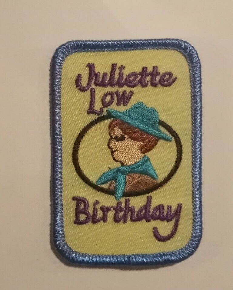 Girl Scouts - Juliette Low Birthday - GSA Fun Patch Guides / Brownies
