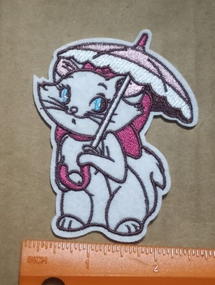 Marie embroidered Iron on patch