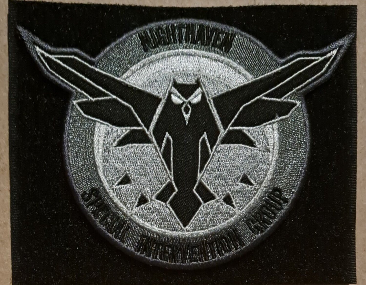 Nighthaven Special Intervention Group - tactical hook and loop patch