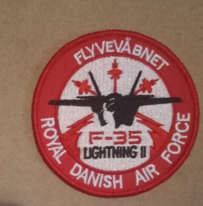 F-35 Lightning II embroidered Iron on patch