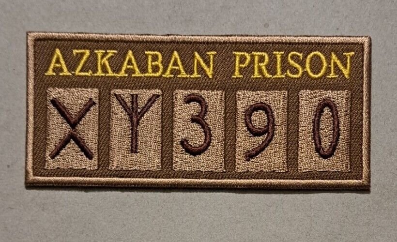 Azkaban Prison embroidered Iron on patch