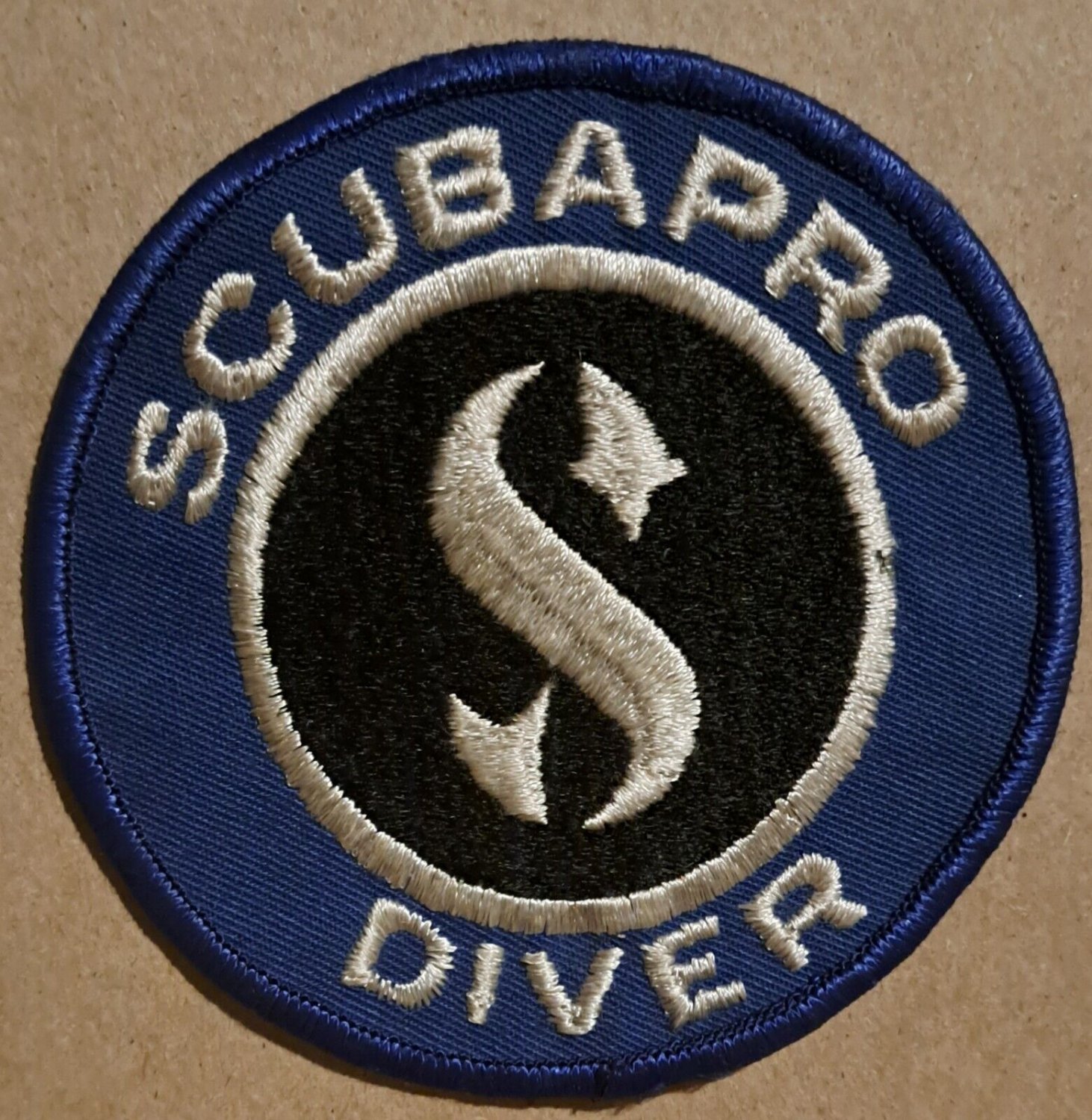 Diver - Scubapro - 1970s embroidered sew on patch
