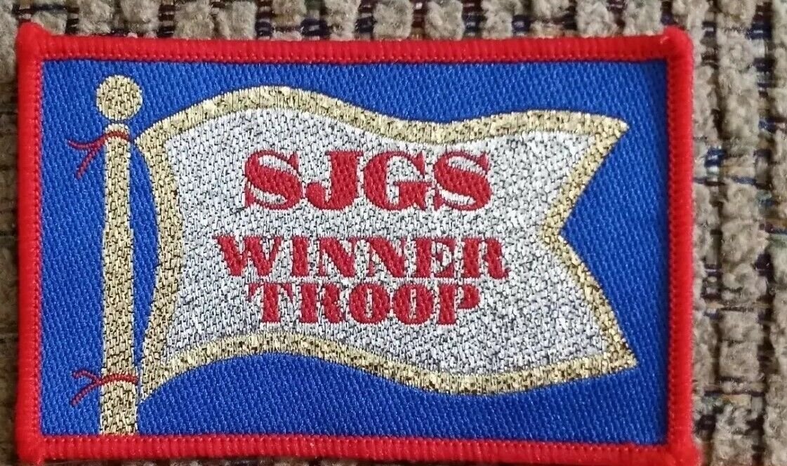 Winner Troop - SJGS San Jacinto Council - GSA patch