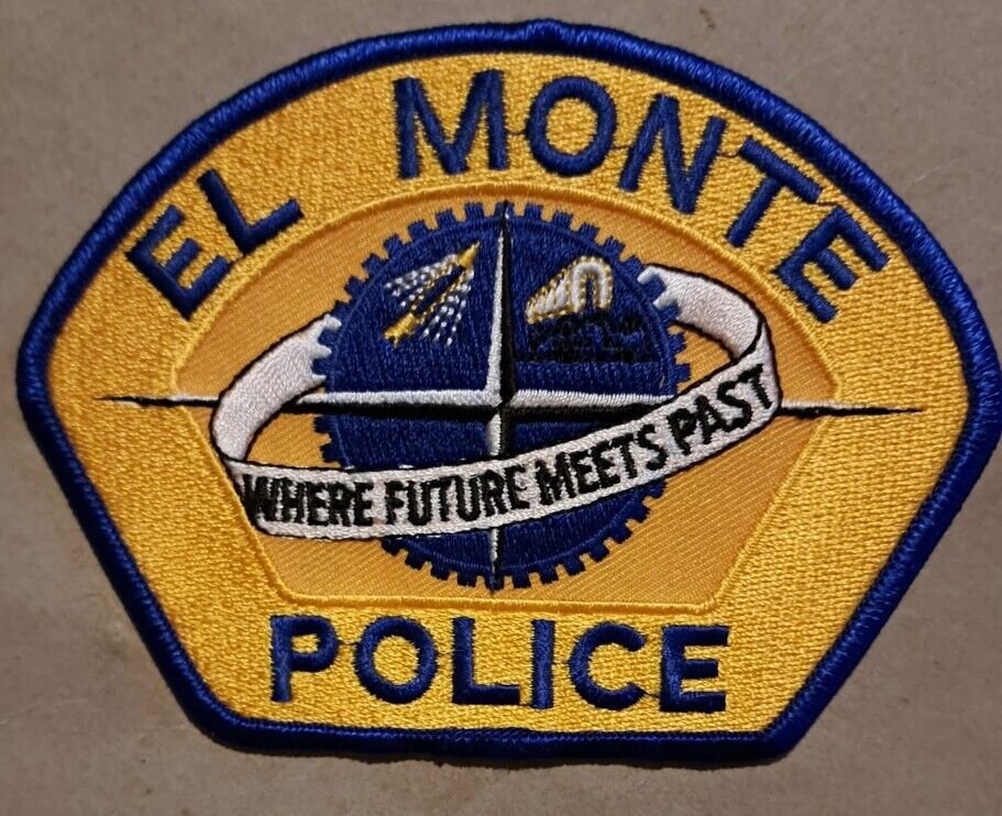 Police - El Monte - Iron on patch