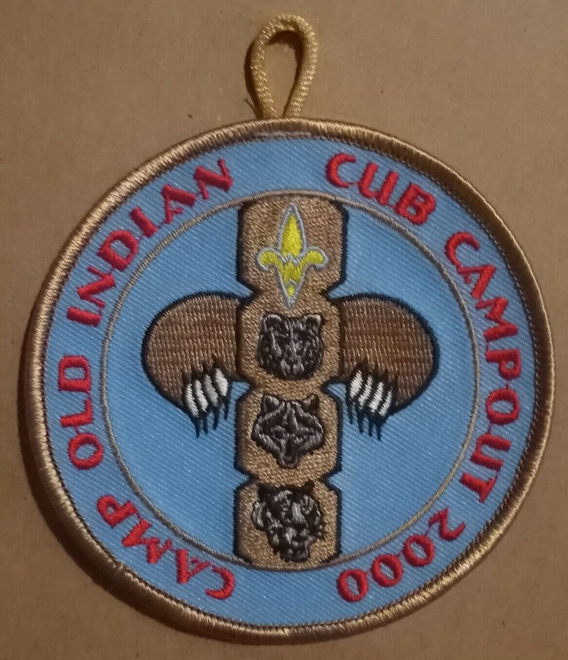 Cub Campout - 2000 - Camp Old Indian - BSA patch