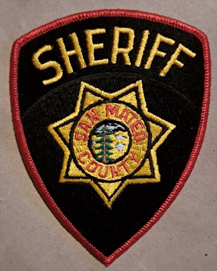 Sheriff - San Mateo County - Iron on patch