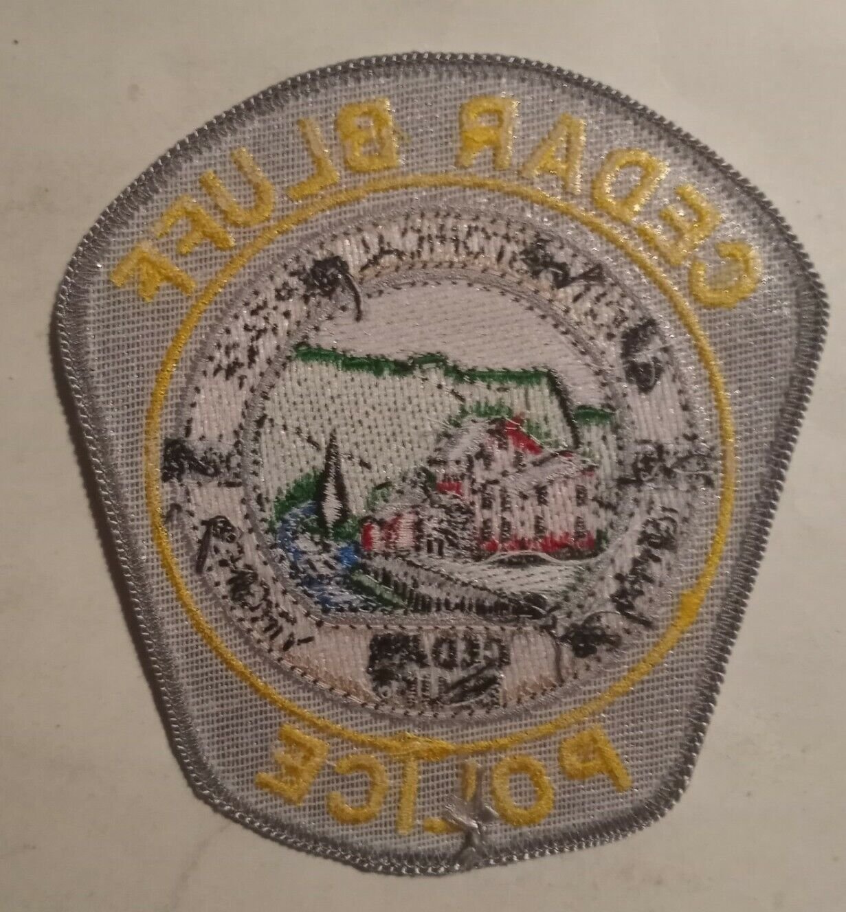 Police - Town of Cedar Bluff Virginia - Iron on Patch