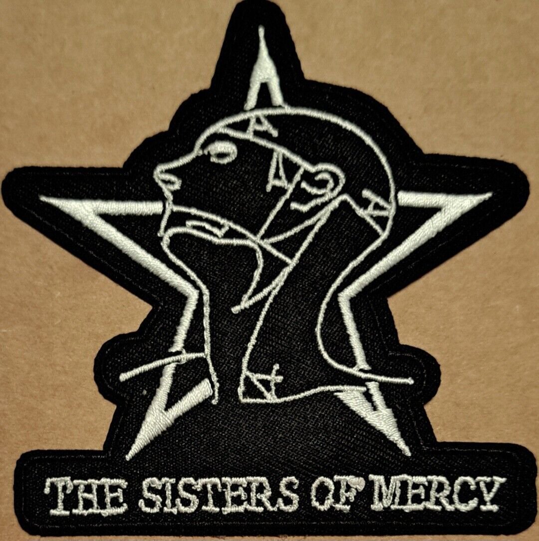 The Sisters of Mercy embroidered Iron on patch