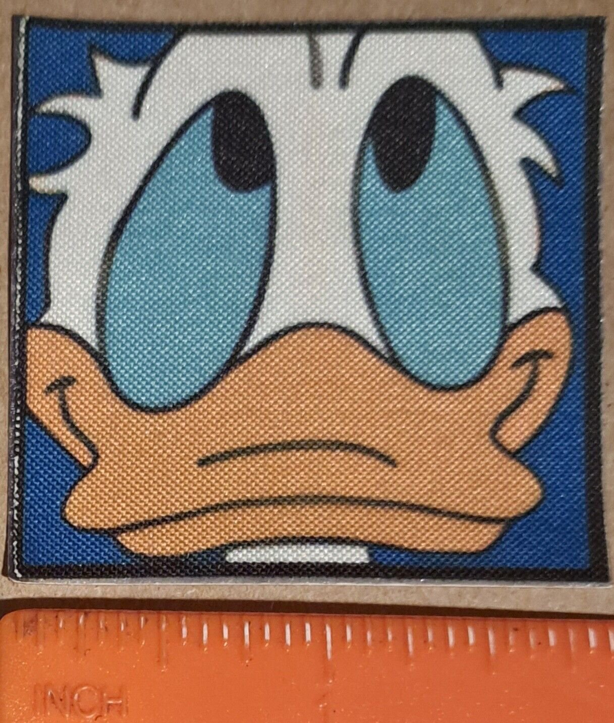 Disney Donald Duck stick and Iron on patch