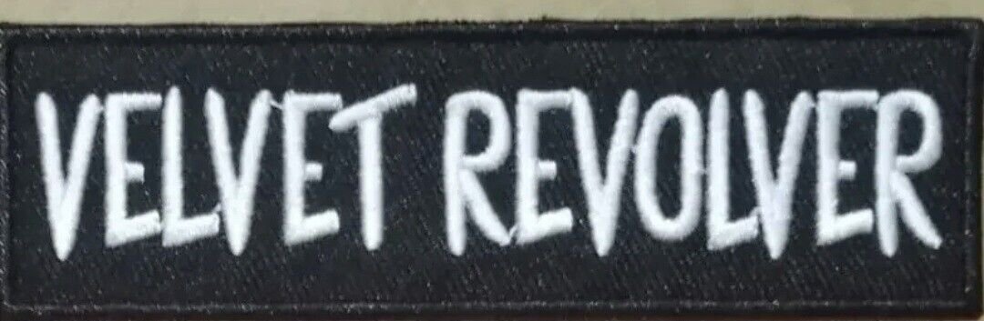 Velvet Revolver embroidered Iron on patch