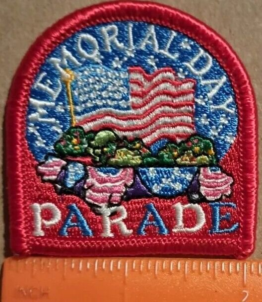 Memorial Day Parade - GSA activity fun patch