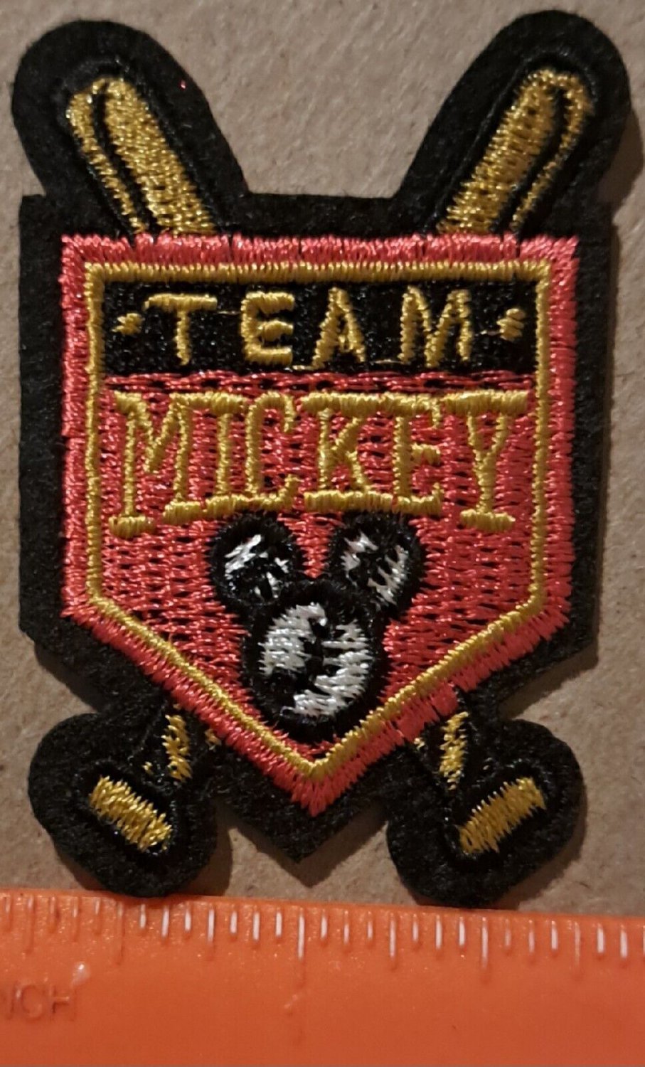 Disney Team Mickey embroidered Iron on patch
