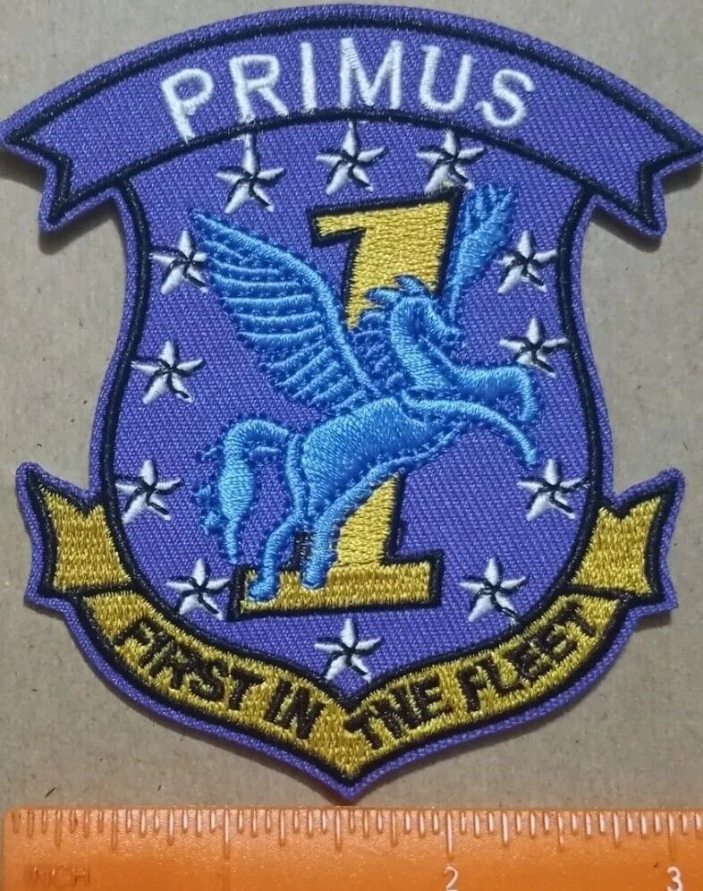 Battlestar Galactica First in the Fleet embroidered Iron on patch