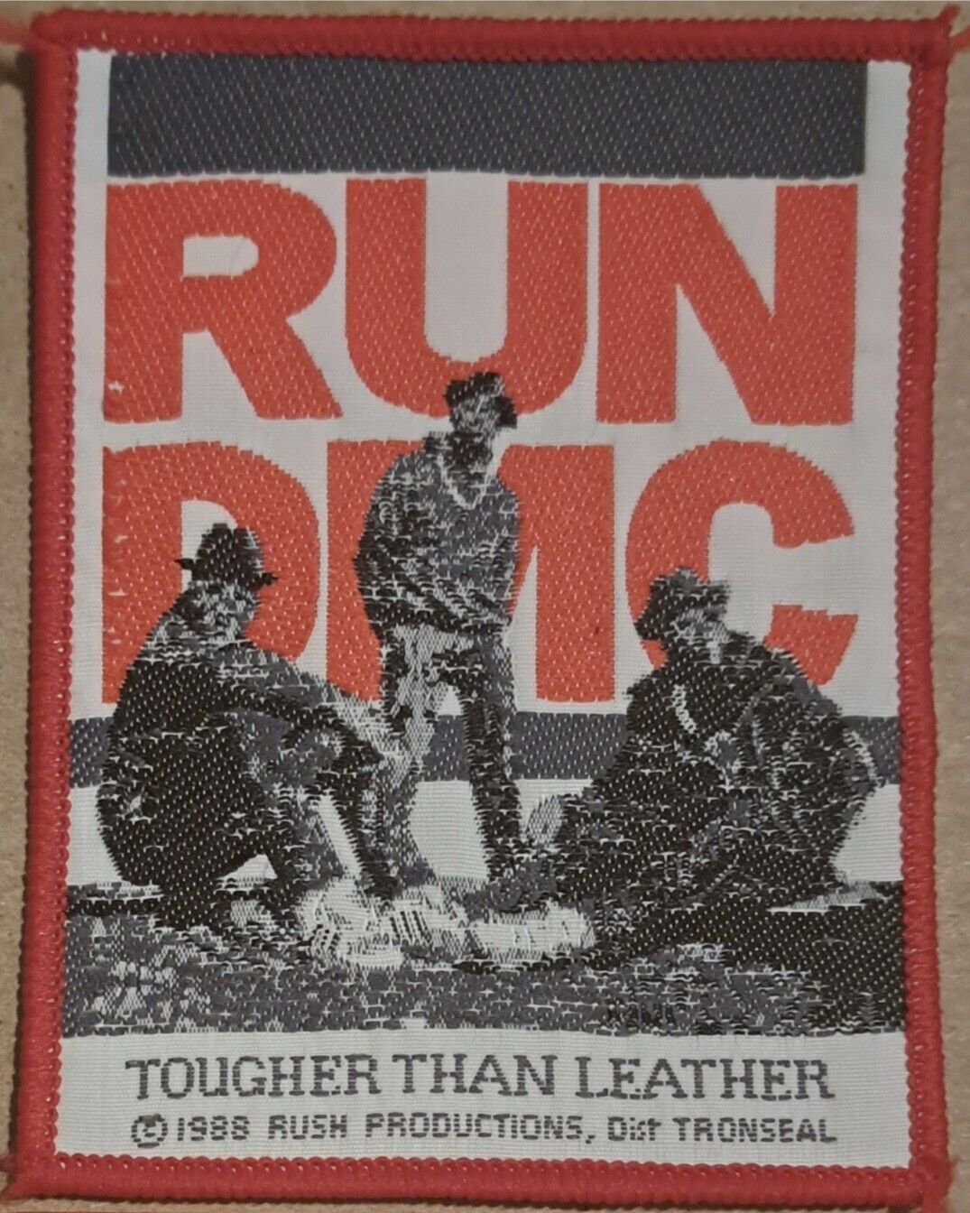 Run-DMC 1988 sew on patch