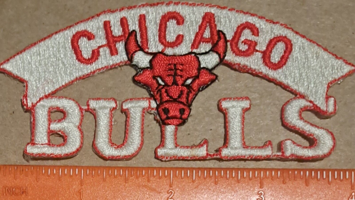 Chicago Bulls 1980s embroidered Iron on patch
