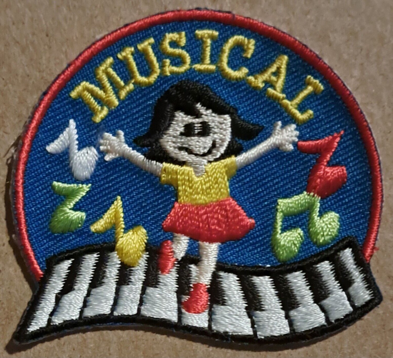 Musical - GSA activity fun patch