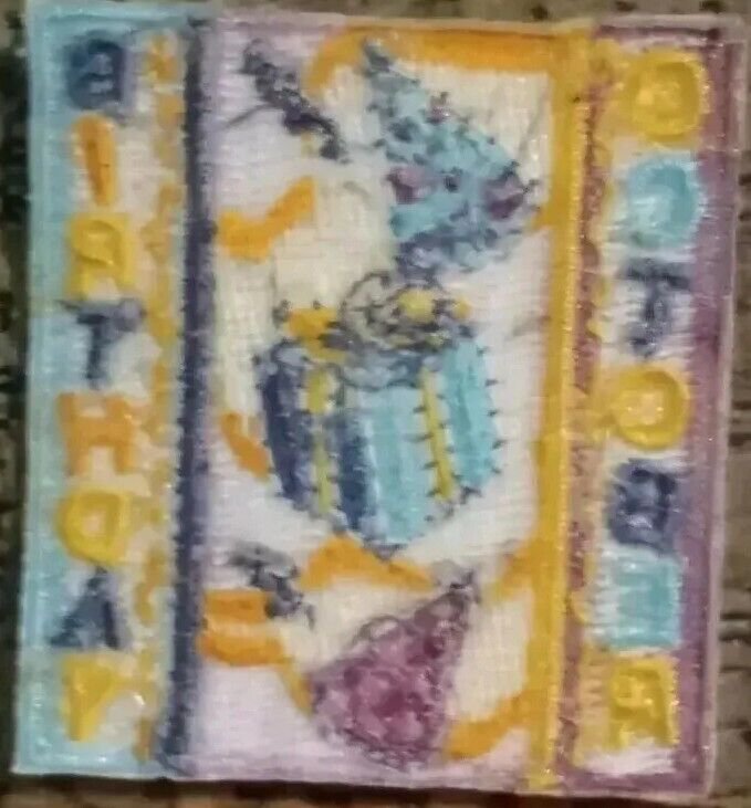 October Birthday - GSA activity fun patch
