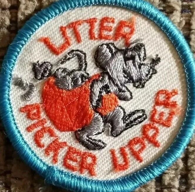 Litter Picker Upper - GSA activity fun patch