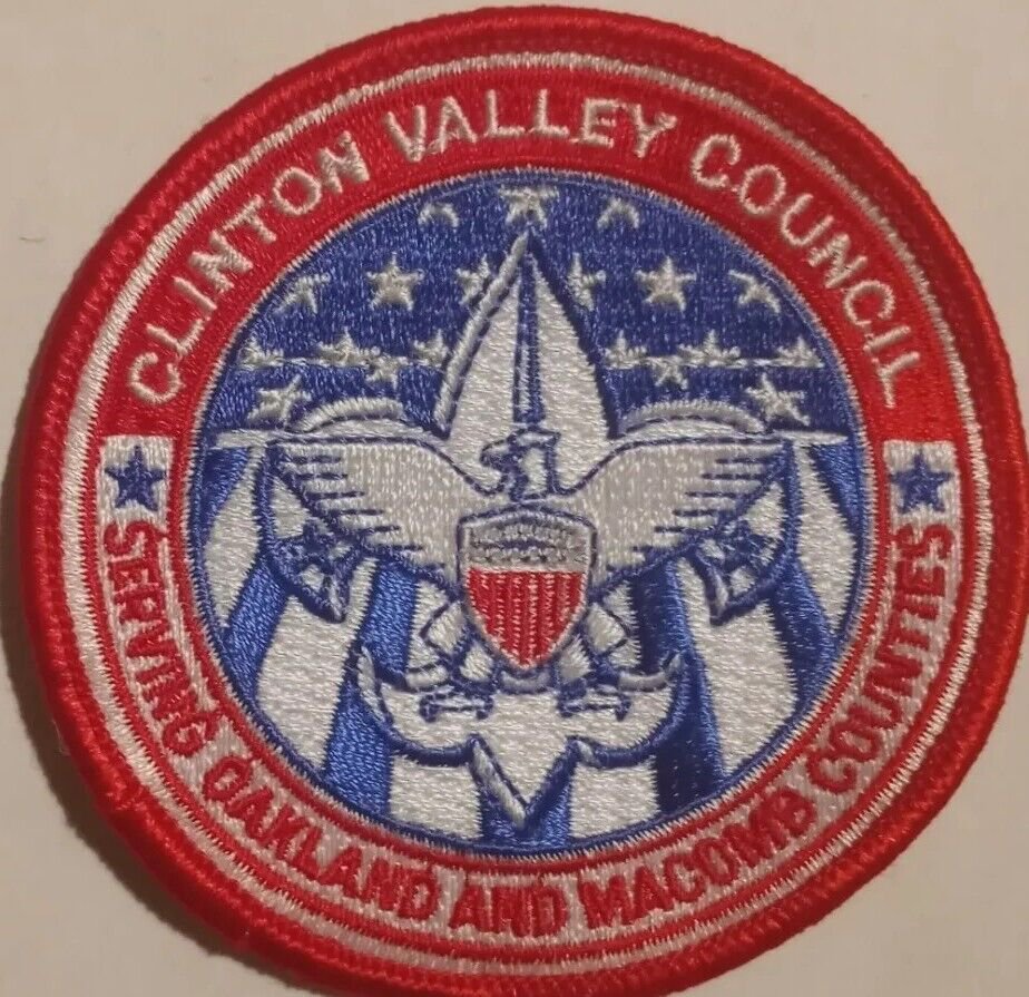 Oakland and Macomb Counties - Clinton Valley Council - BSA patch