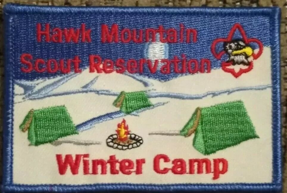 Winter Camp - Hawk Mountain Scout Reservation - BSA patch