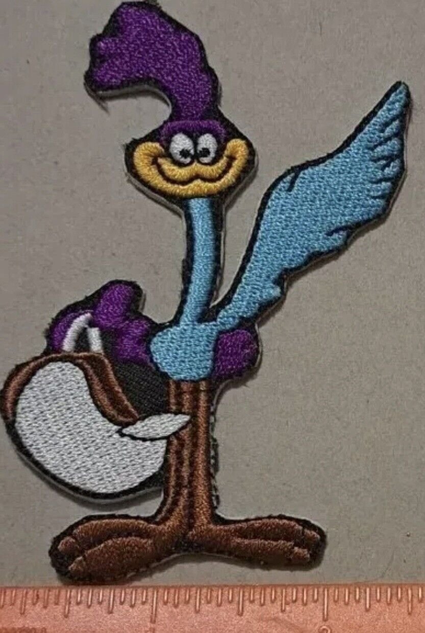 Looney Tunes Road Runner embroidered Iron on patch