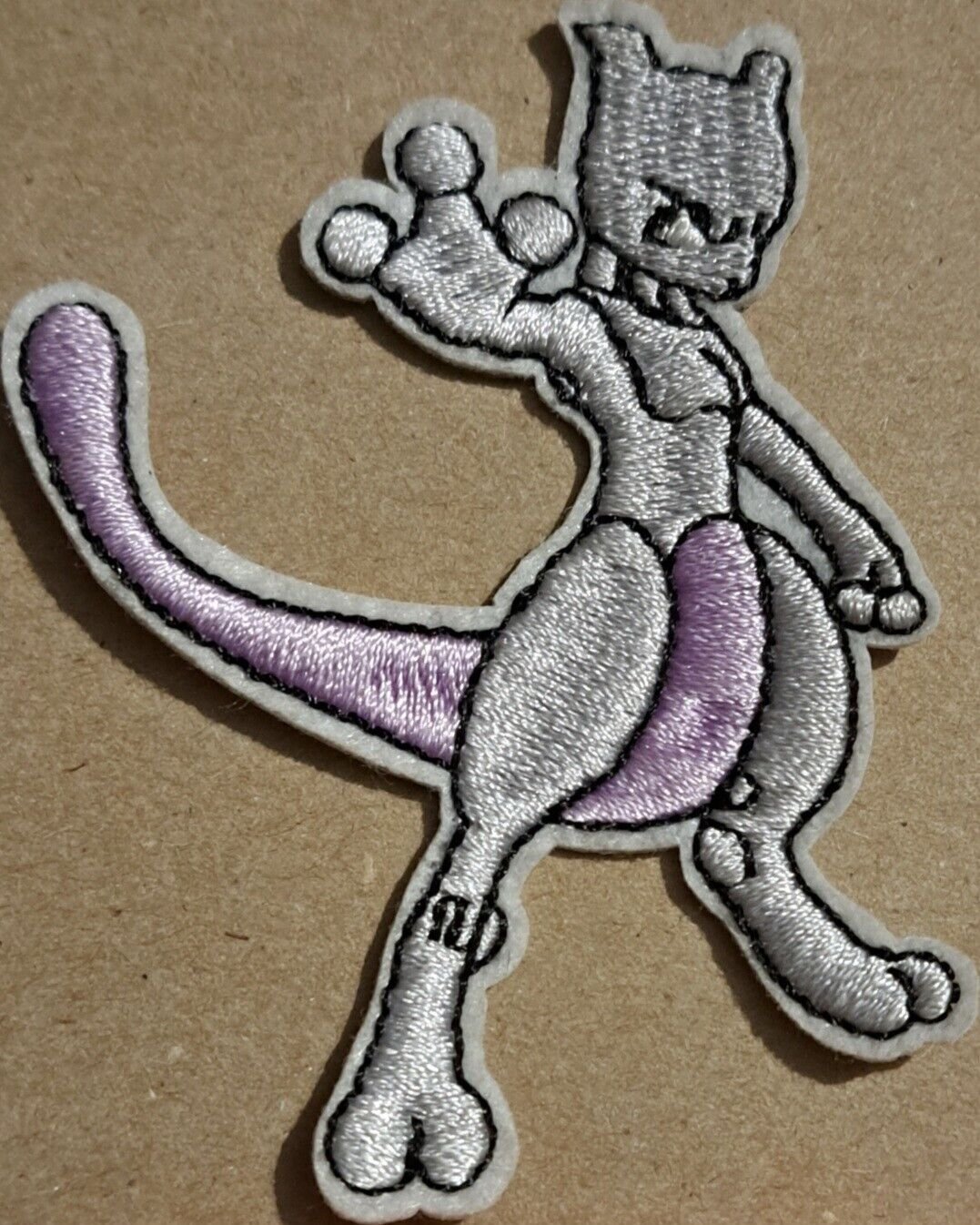 Pokemon Mewtwo embroidered Iron on patch
